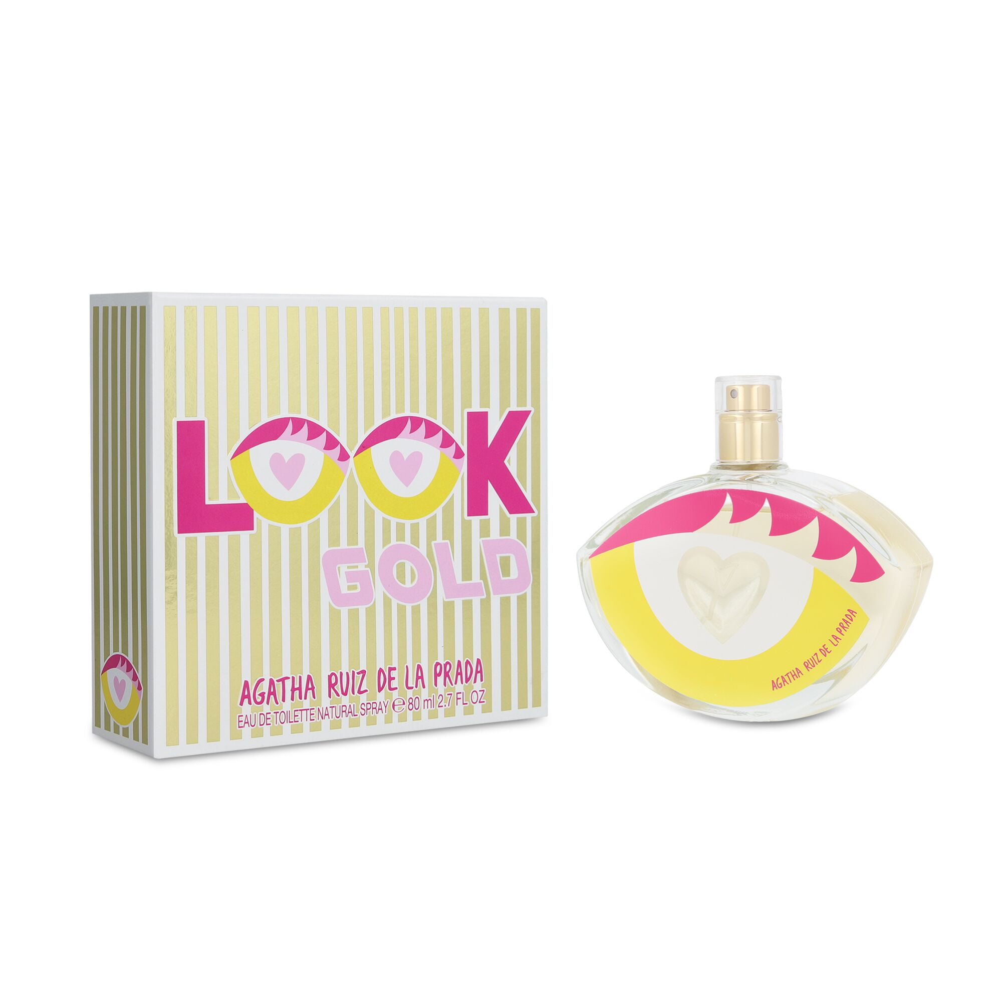 Agatha Look Gold 80Ml Edt Spray Agatha Ruiz de la Prada 80Ml | Walmart ...