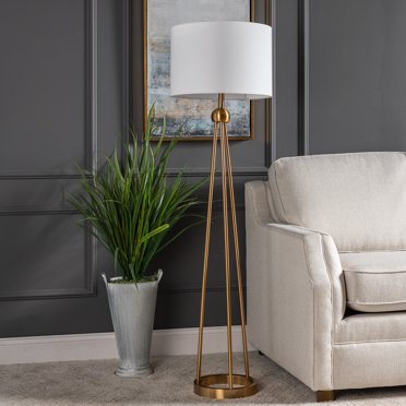 Adesso Trinity Arc Lamp, Brushed Steel - Walmart.com