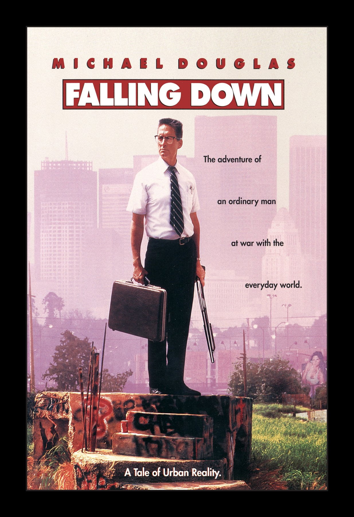 FALLING DOWN - 11x17 Framed Movie Poster - Walmart.com