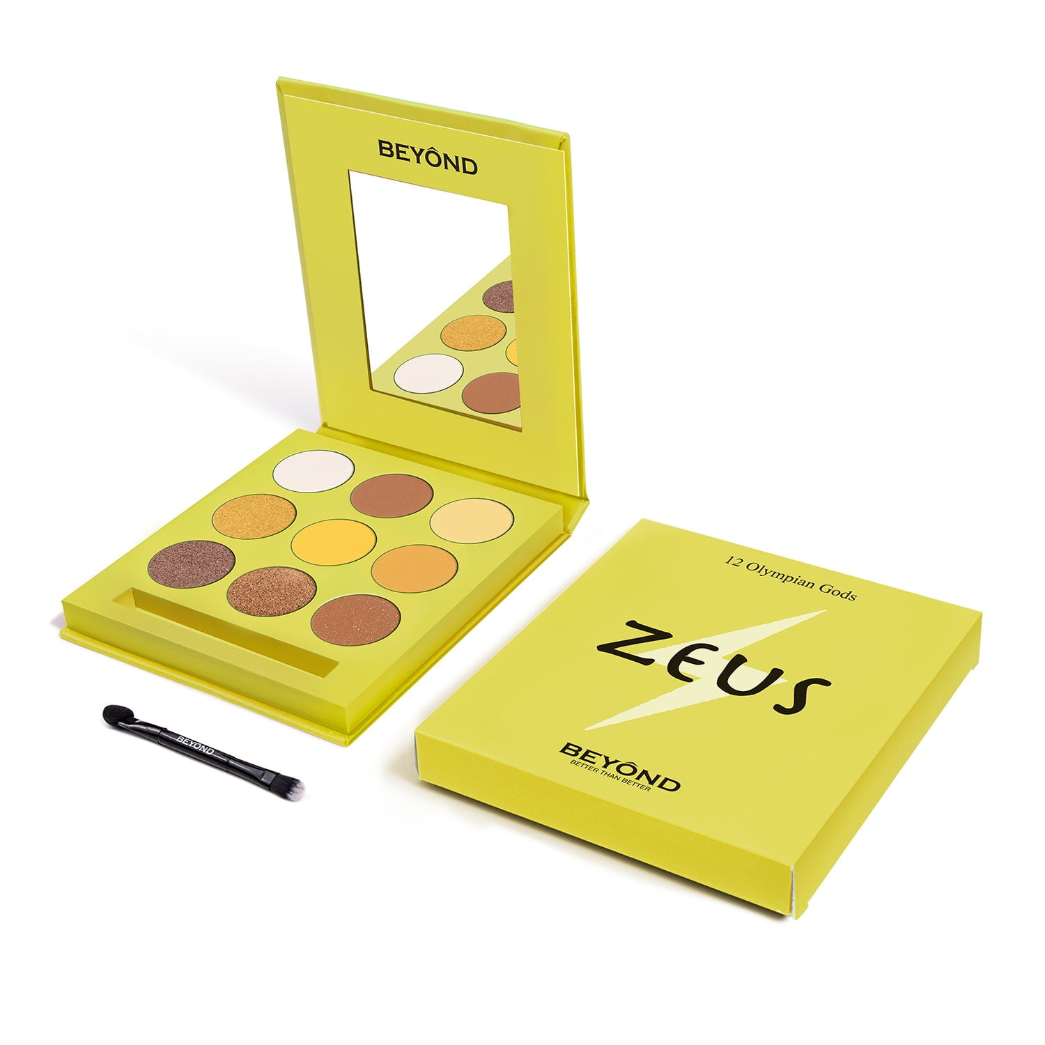 BEYOND ZEUS 9Colors Shimmer & Matte Highly Pigment Professional ...