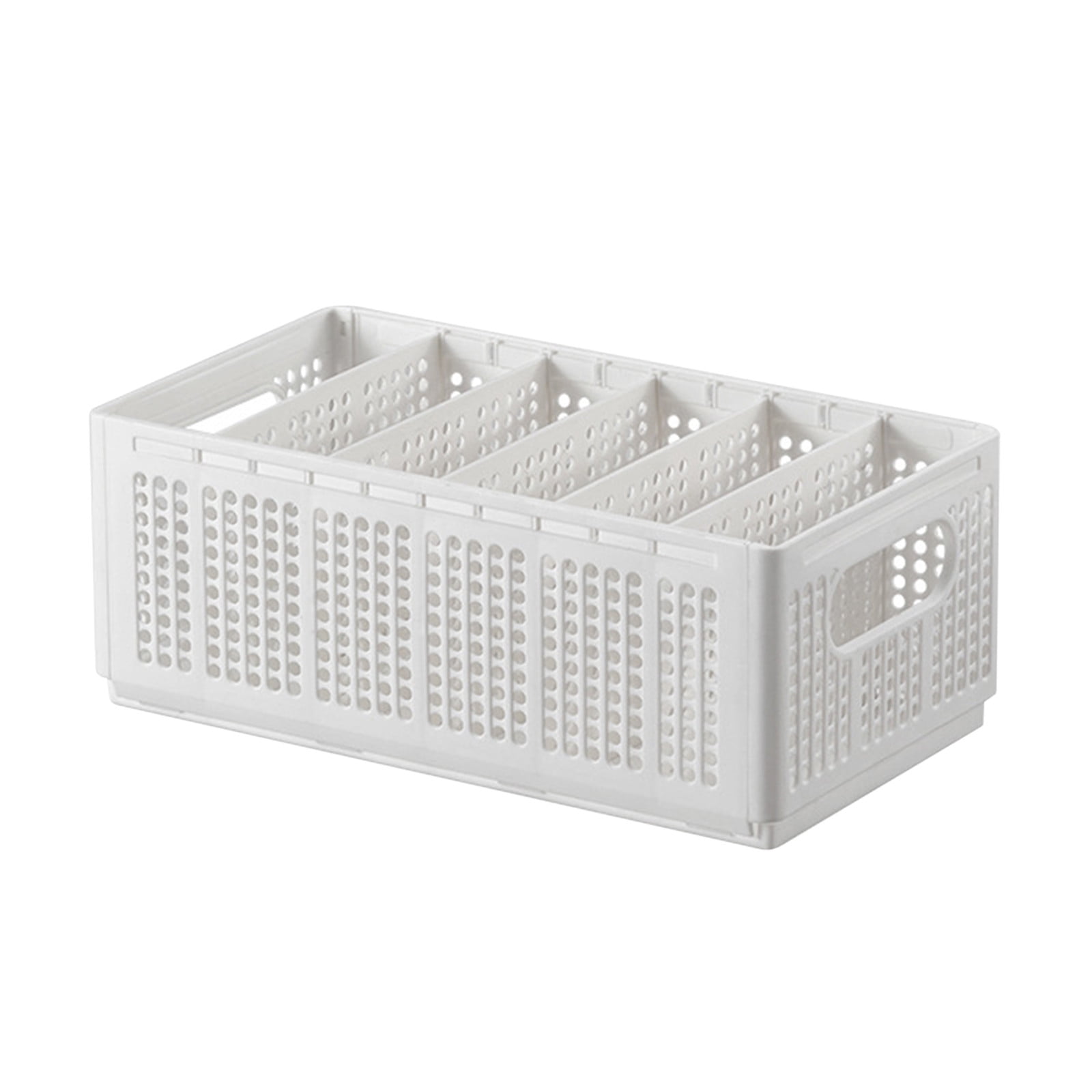 JeashCHAT Folding Underwear, Clothes Storage Basket, Bedroom Wardrobe ...