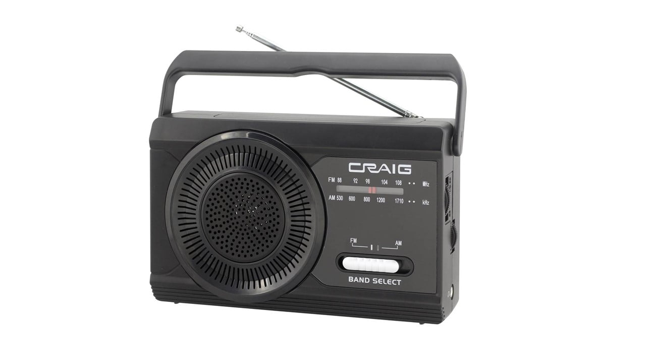 Craig Electronics CR4181 Portable AM/FM Radio With Weather Band ...