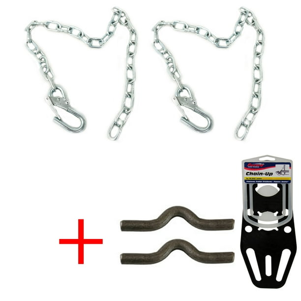 Southwest Wheel 1/4" x 36" S-Hook Trailer Safety Chains & Weld on ...
