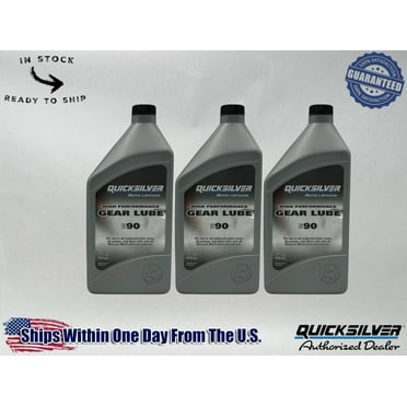 Quicksilver Mercury 92-858064K01 Marine SAE 90 High Performance Gear ...