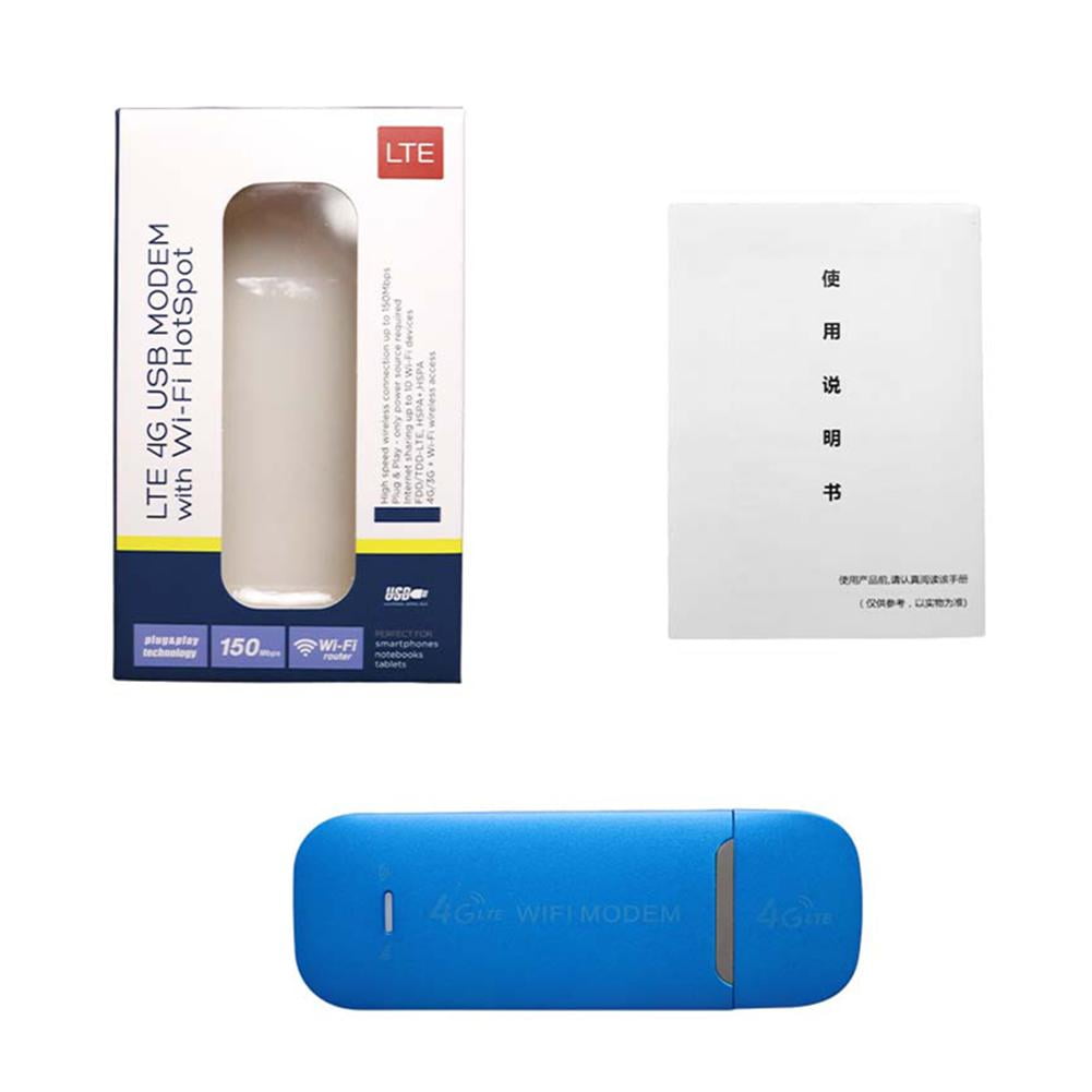 4G WiFi 150Mbps USB Router Portable Dongle Modem para Laptop Azul ...