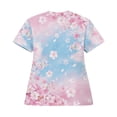 Binienty Scrub Tops with Pockets for Women, Breathable Stretchy Short ...