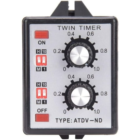 Knob Control Time Switch Relay Short Period Repeat Cycle Intermittent Timer Relay ATDV ND AC110V ...