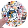 Sports Cartoon Ski Stickers, Waterproof Decals for Journal, Laptop ...