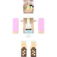 Pink Flower Girl Action Figure Toy, 4 Inch Custom Series Figurines by ...