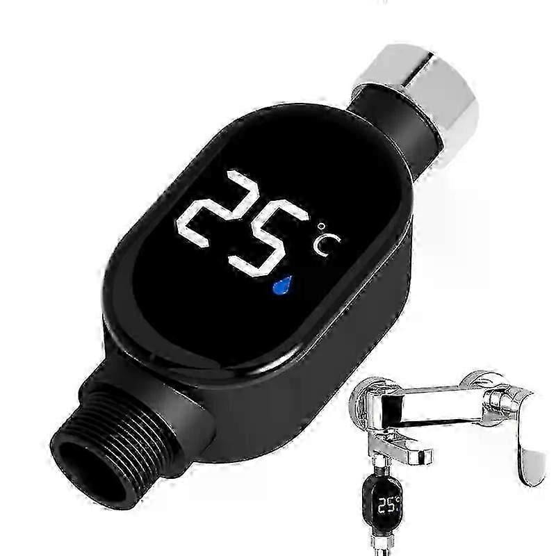 LED Shower Bath Thermometers Waterproof High Accuracy Digital Water ...