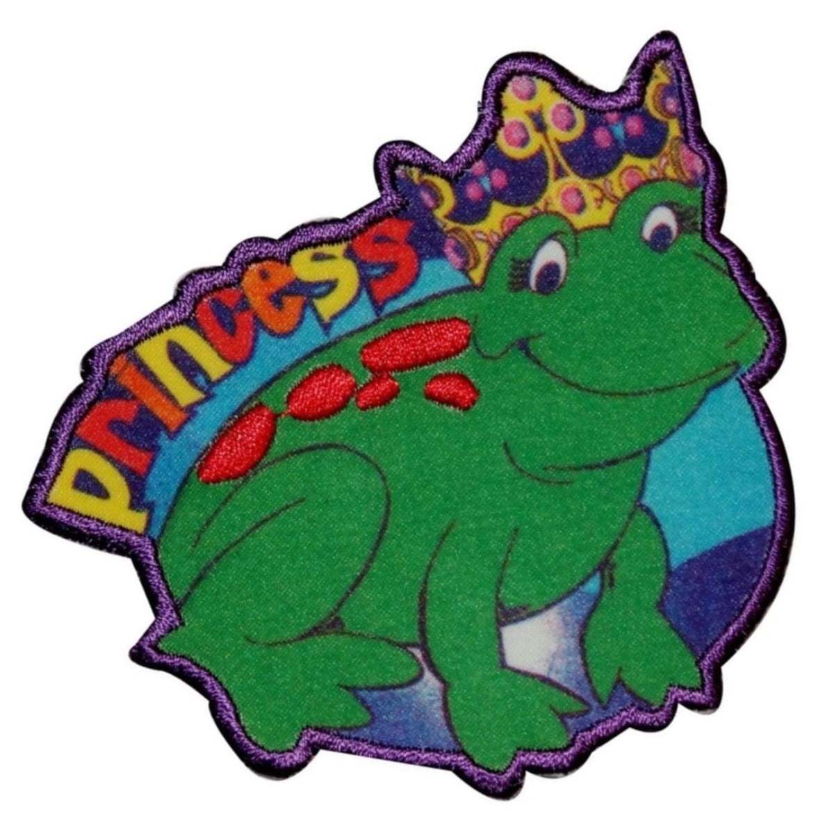 Princess Frog Patch Fairy Tale Magic Crown Dye Sublimation Iron On ...