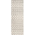 Mark&Day Area Rugs, 3x12 Gabriel Global Grey Beige Runner Area Rug (2'7 ...