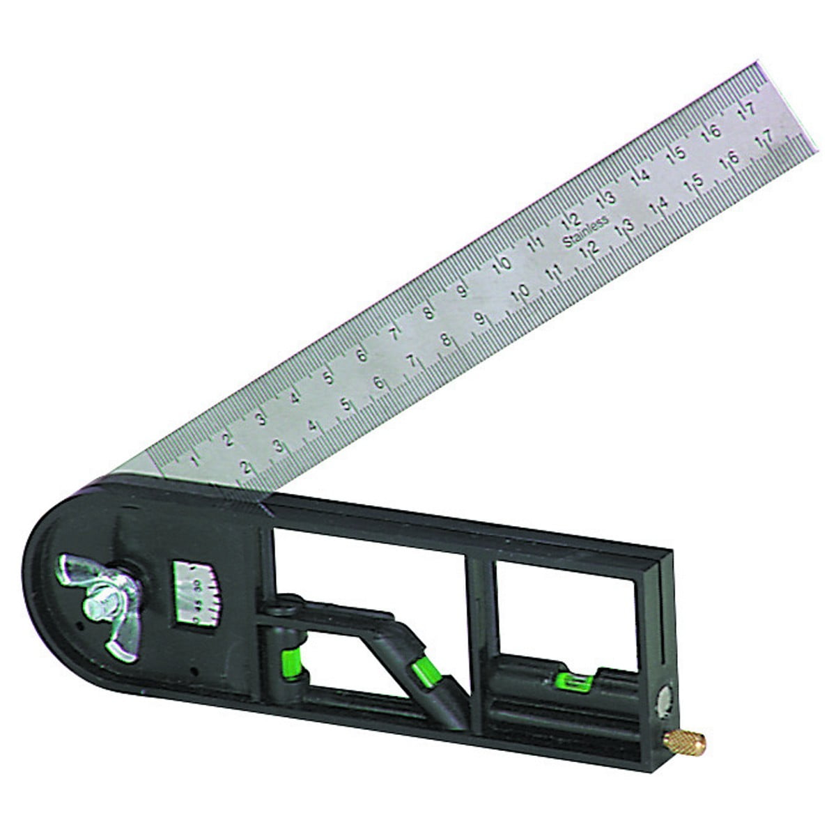 Multi Square Level Measure Length, Angles, Levels and More - Walmart.com