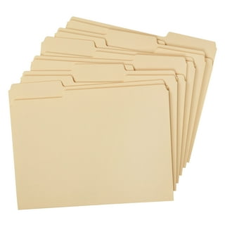 Pen + Gear File Folders, Letter, Manila, 1/3 Cut, 150 Count - Walmart.com