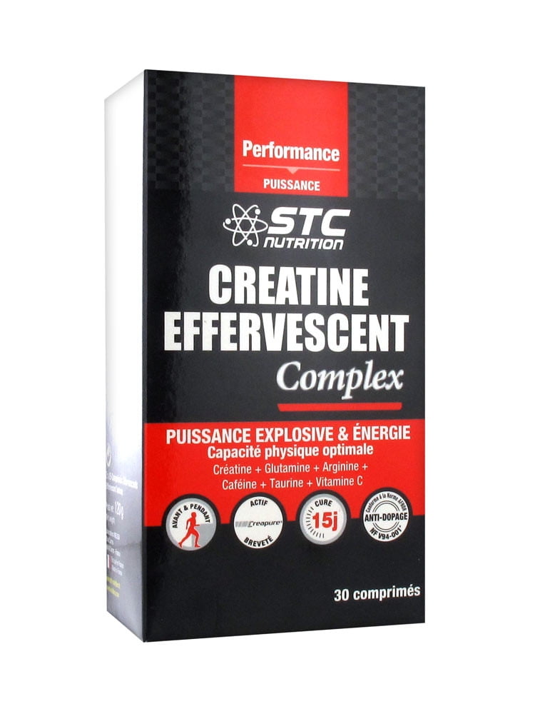STC Nutrition Creatine Effervescent Complex 2 x 15 Tablets - Walmart.com
