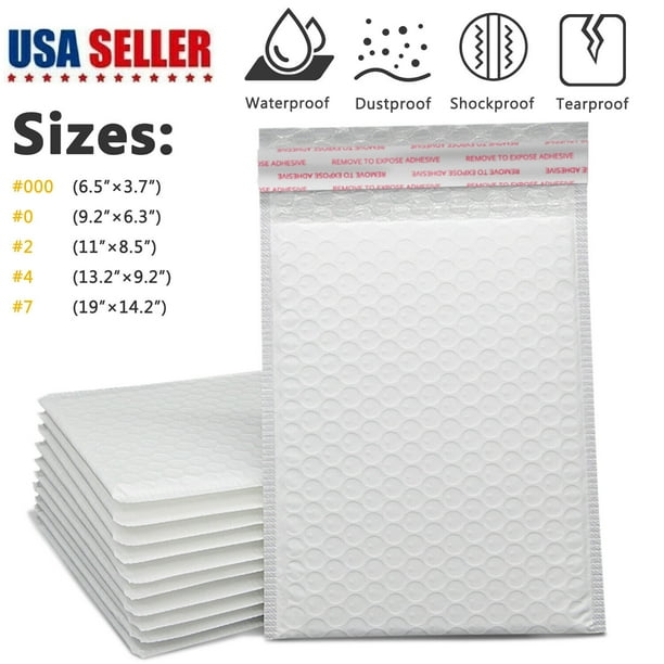 Venoro Poly Bubble Mailers Shipping Mailing Padded Bags Self Seal ...