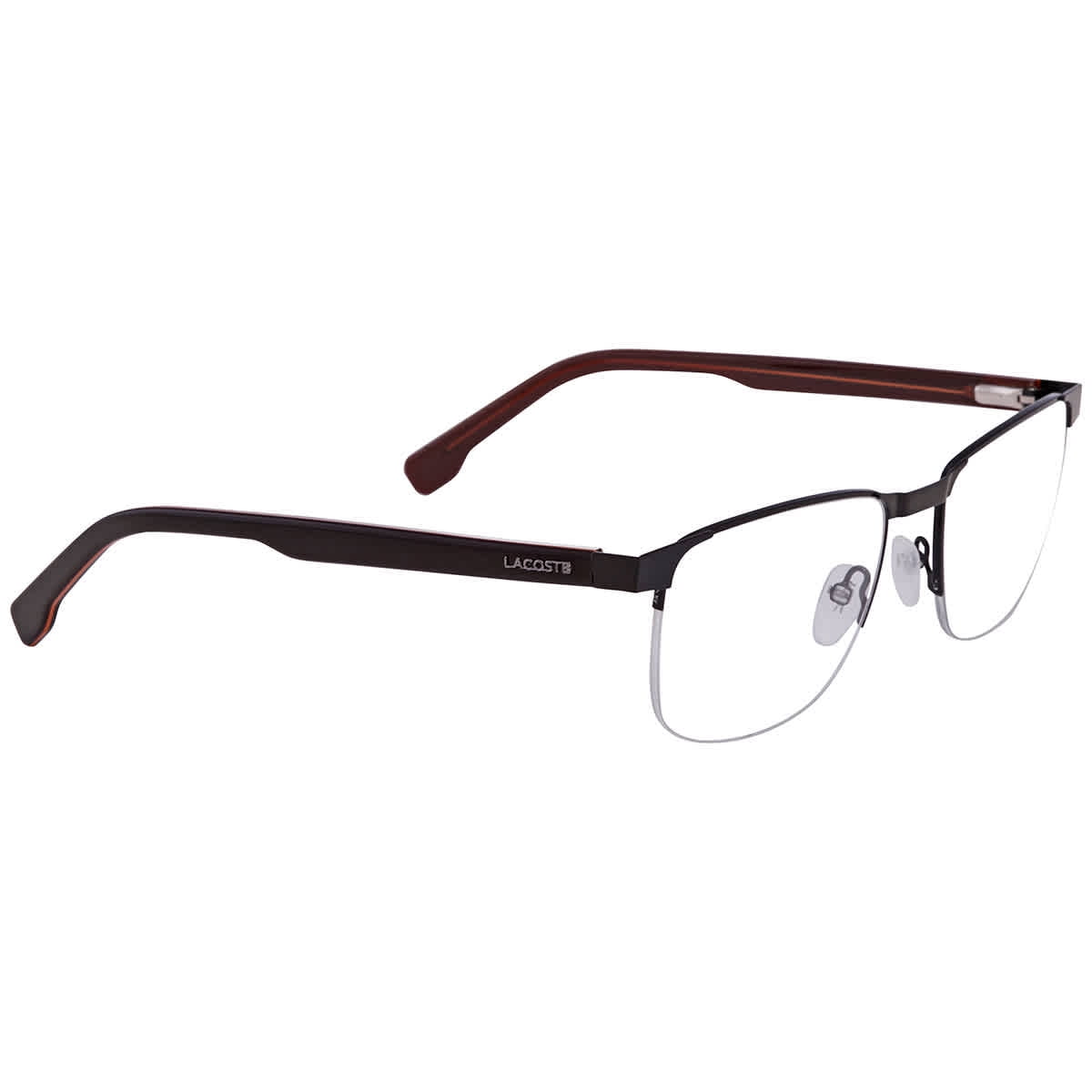 Lacoste Transparent Rectangular Unisex Eyeglasses L2248 001 56 ...