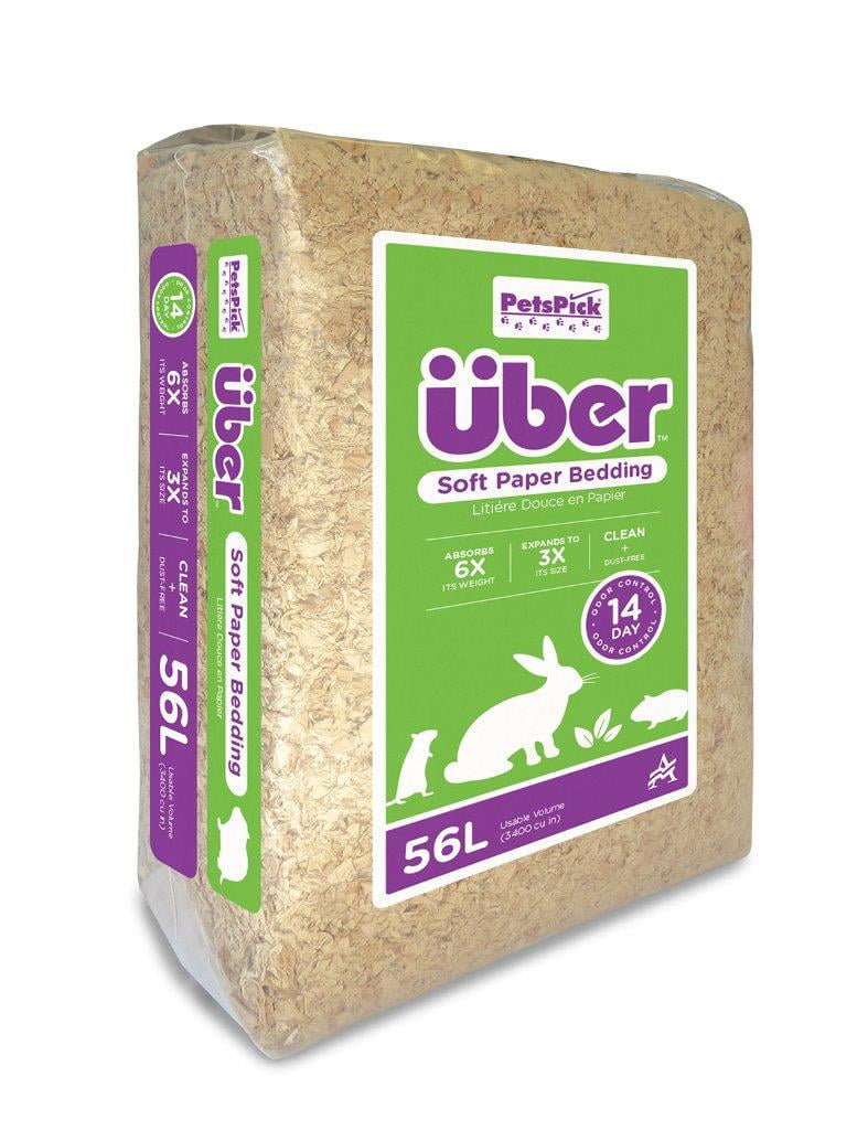 Pets Pick 56L Natural Uber Pet Bedding - Walmart.com
