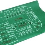 Deluxe Felt Craps Tabletop Layout - Walmart.com