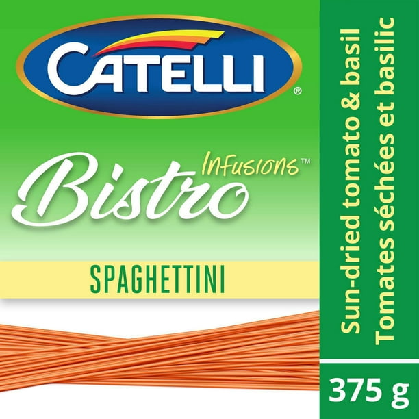 Catelli Bistro Infusions Sun Dried Tomato and Basil Spaghettini Pasta ...