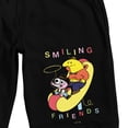 Smiling Friends Men's Lounge Shorts Screen-Print Character Graphic ...