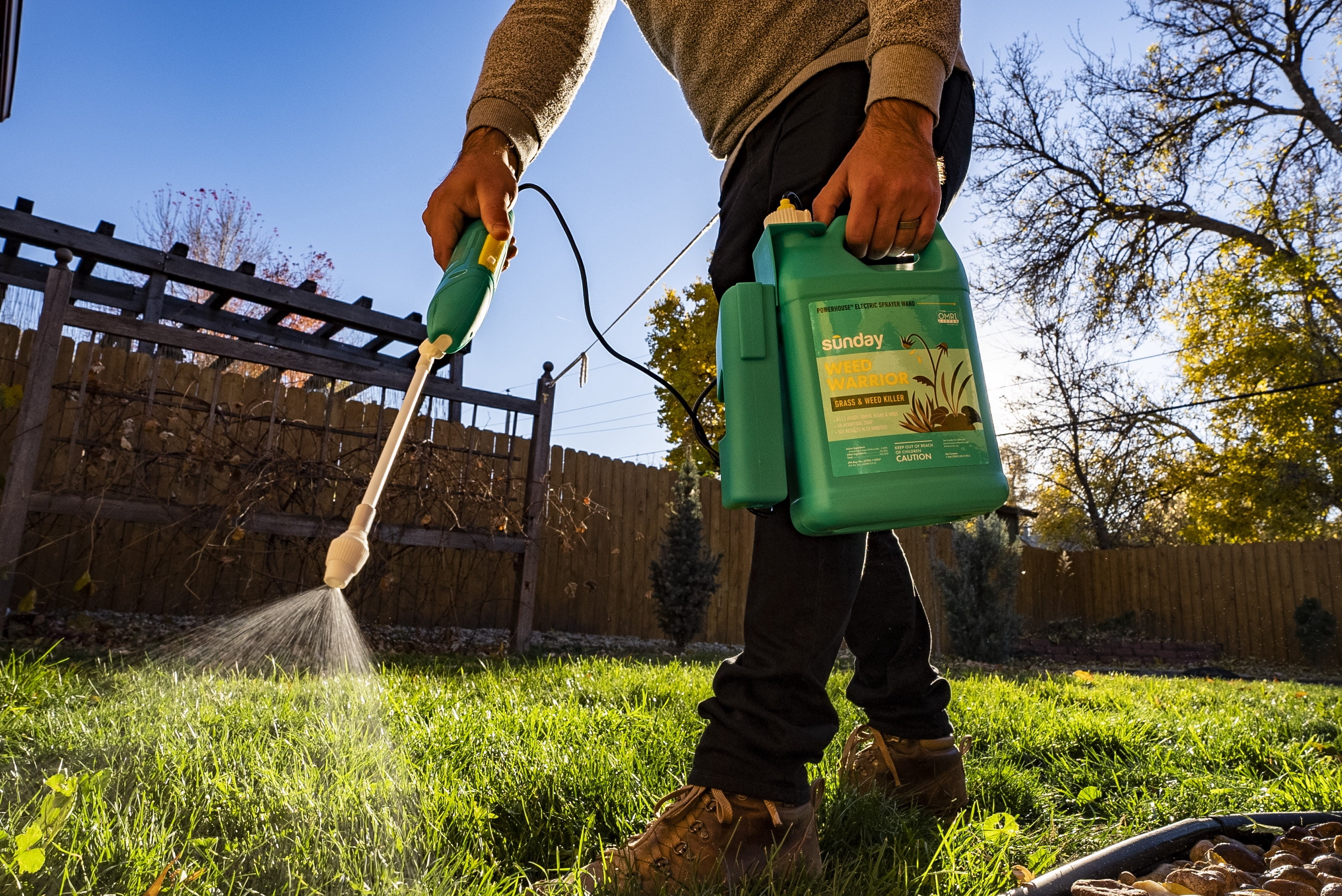 Buy Sunday Weed Warrior Non-Selective Herbicide, 1 Gallon Sprayer ...