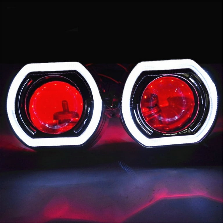 Red Demon Eyes Headlights