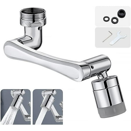 Faucet Extension Attachment, 1440 Rotatable Multifunctional Extension ...