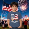 Boys Independence Day Patriotic Short Sleeve Crew Neck Tee Shirt ...