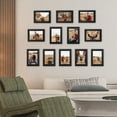 Set of 12, 4x6 Black Picture Frames, Horizontal and Vertical Display ...