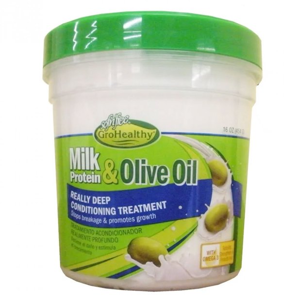 Gro Healthy Milk & Olive Really Deep Conditioning Treatment 16 Oz ...