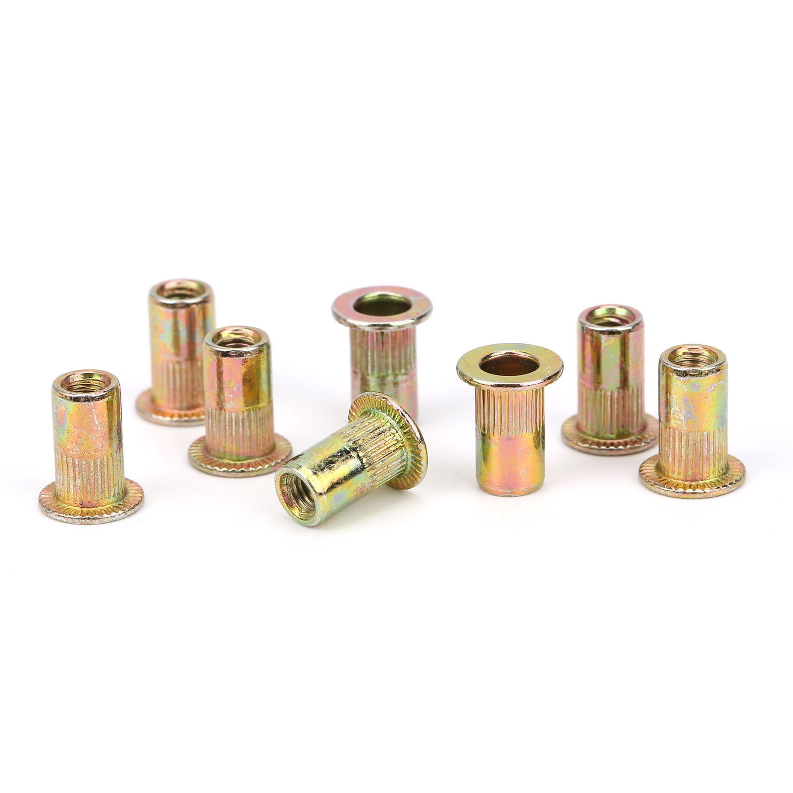 Tuerca, 200 piezas Tuerca de remache M3 con revestimiento de color de ...