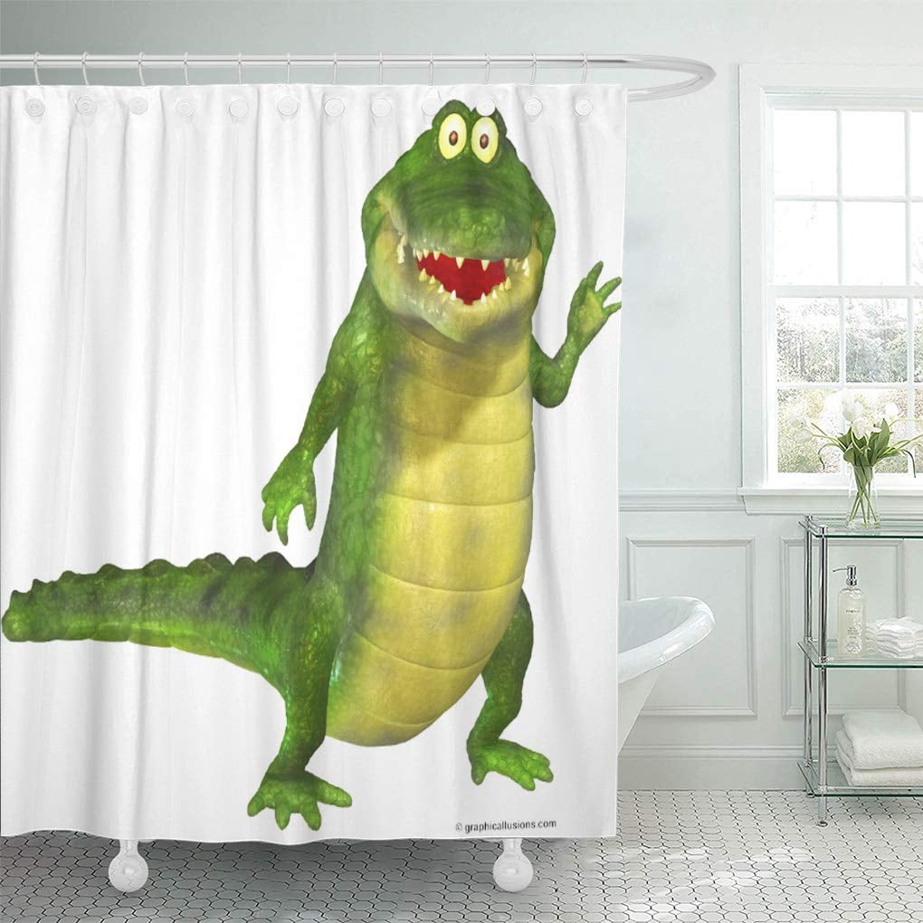 SUTTOM Green Crocodiles Salty The Crocodile Alligators Cute Cartoons ...