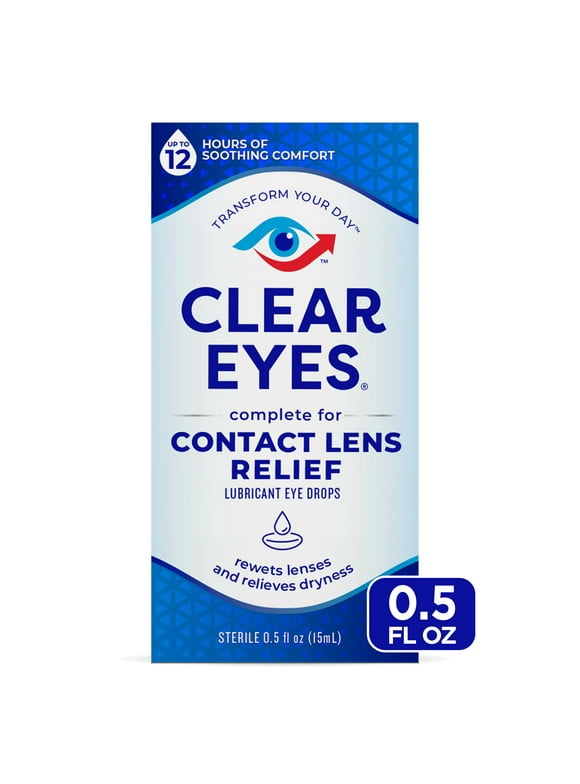 Contact lens rewetting drops in Eye Care - Walmart.com