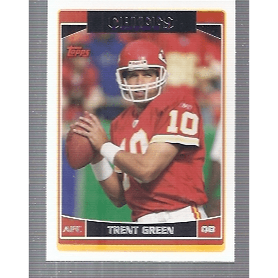 2006 Topps #212 Trent Green NFL Football Trading Card - Walmart.com
