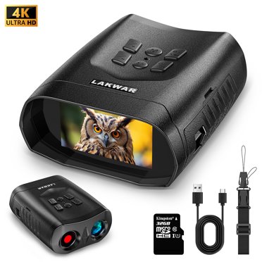 Night Vision Binoculars - Infrared Night Vision Goggles with HD Video ...