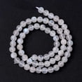 2 Strand Natural Rainbow Moonstone Beads Strands Round 6.5mm Hole: 0 ...
