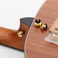 2Pcs/pack Guitar Strap Buttons End Pins with Mounting Screws and Felts ...