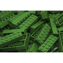 IMEX Premium 2x4 Stud Interlocking Building Blocks Toys, White 100 Pack for Adults, Compatible ...