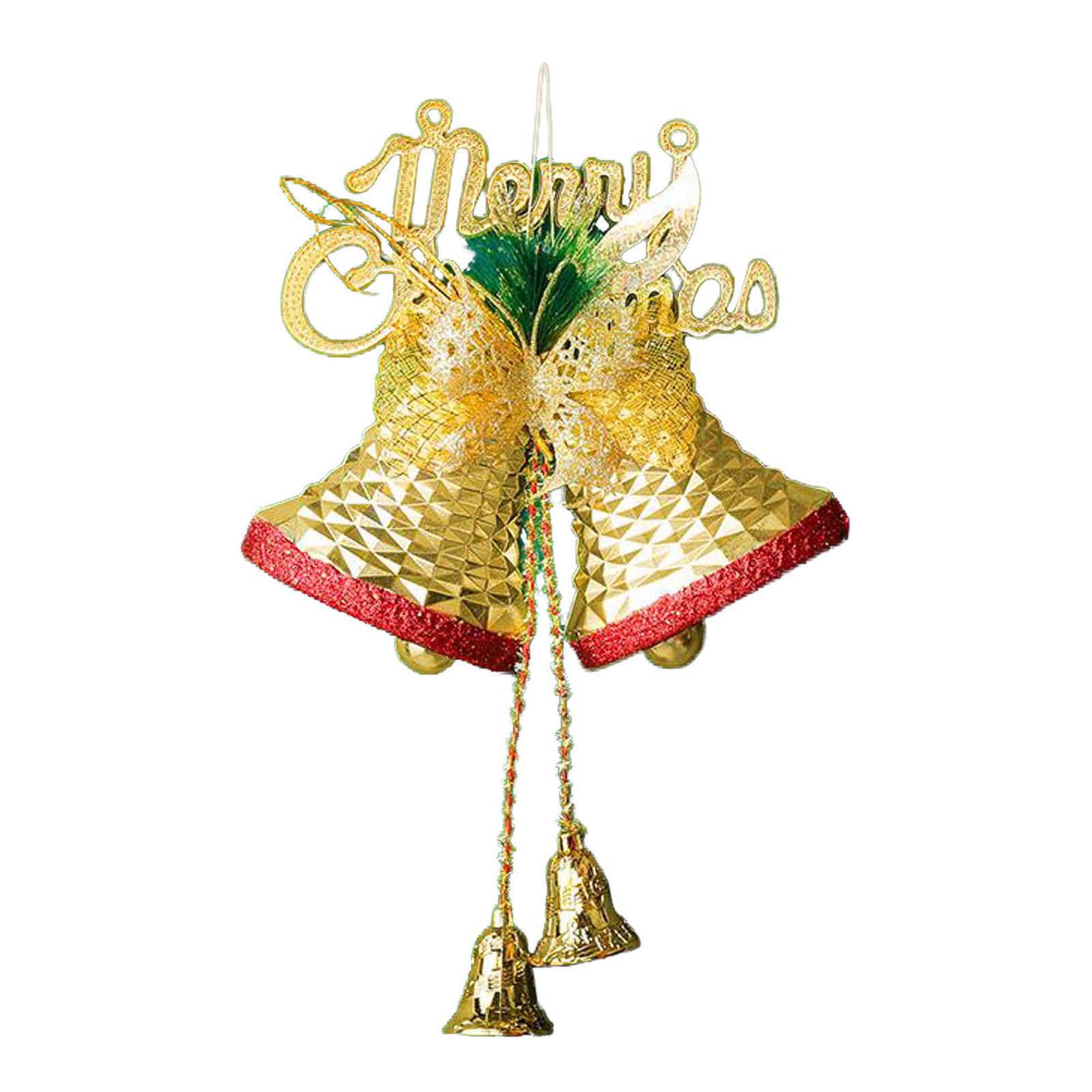 Multitrust Christmas Bells Ornaments Big Tree Pendants for Holiday ...