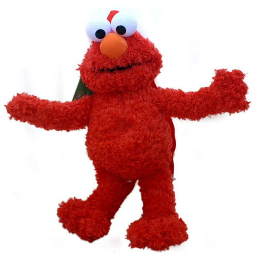 Sesame Street Elmo Plush Doll Backpack Red Muppet Stuffed Toy Bag ...