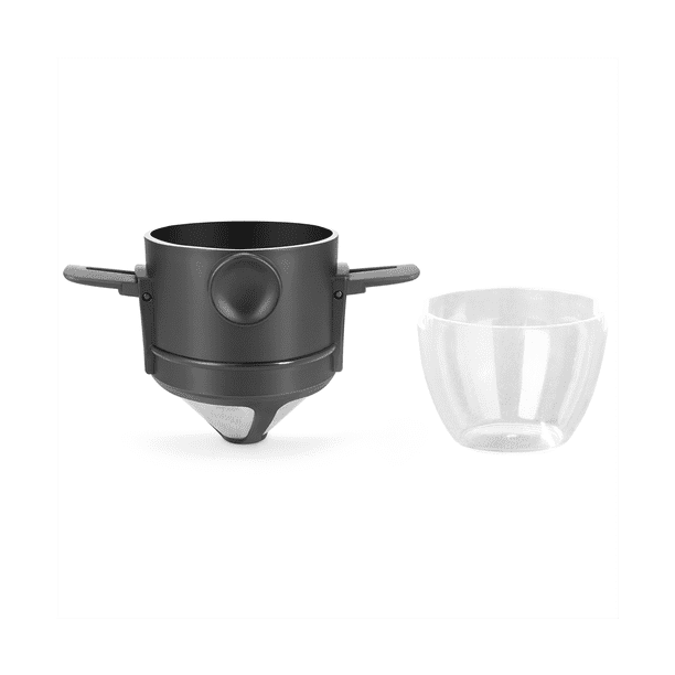 ckepdyeh Folding Coffee Filter 304 Stainless Steel Double-Layer Coffee ...