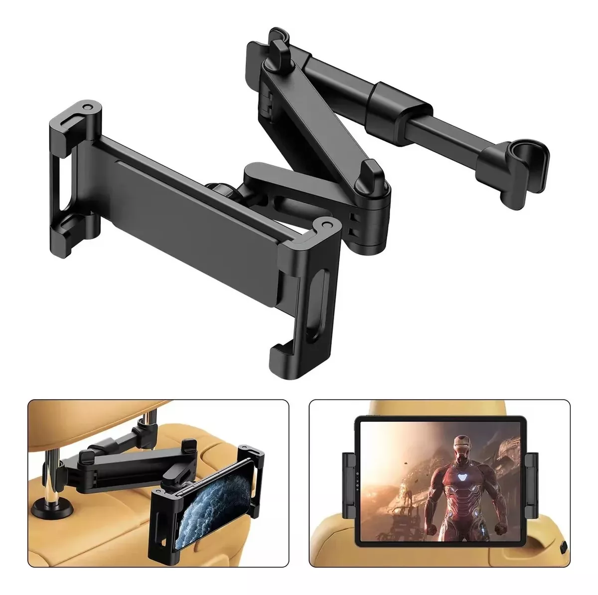 Soporte Tablet Coche Auto Base Para iPad Celular Ajustable | Bodega Aurrera en línea