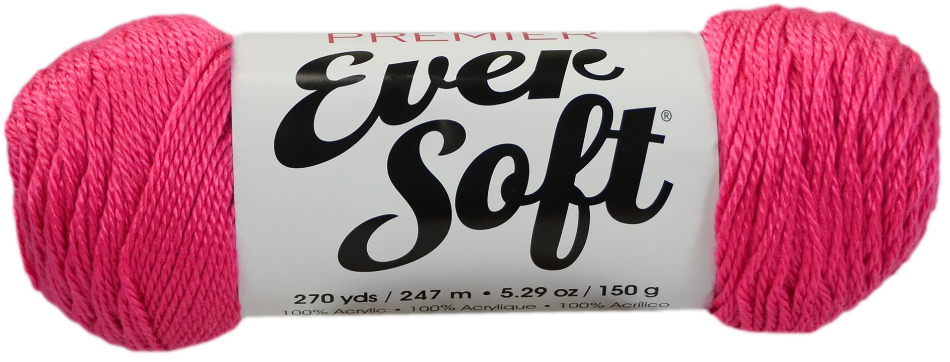 Premier Ever Soft Yarn-Magenta - Walmart.com