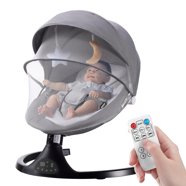Monbebe 5-Mode Baby Swing with Bluetooth, Castle Point - Walmart.com