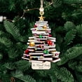 2D Acrylic Christmas Book Festival Car Hanging Pendant For Tree Party ...