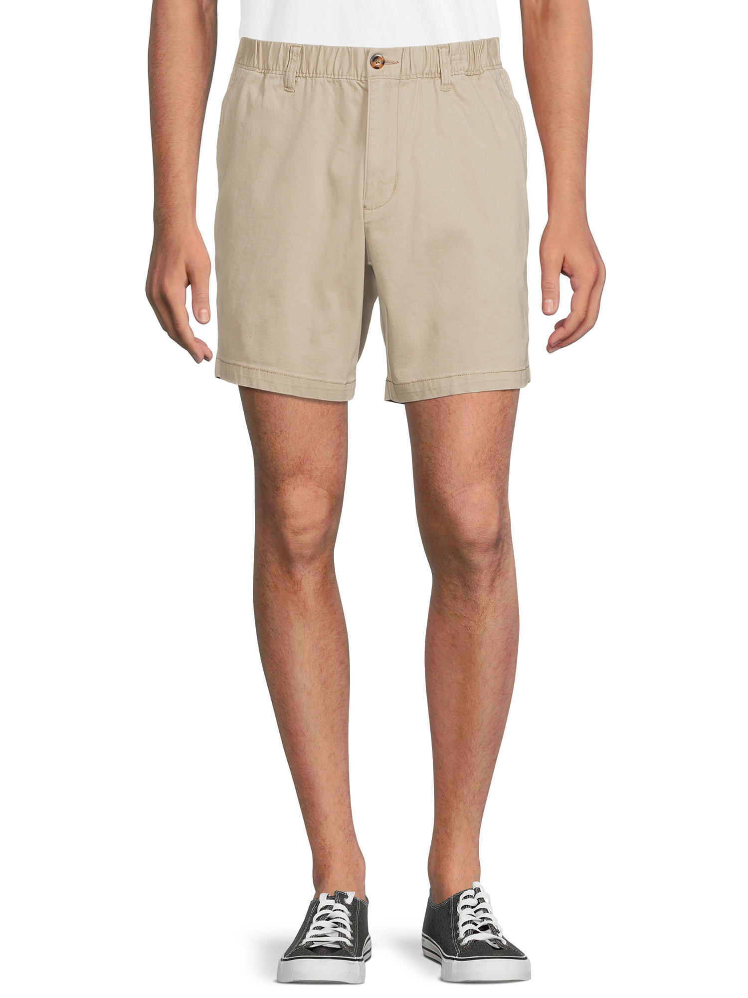 George Men's 7” Flat Front Shorts - Walmart.com