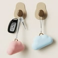 Cute Cloud-Shaped Mini Travel Lint Roller, Portable Tool with Washable ...