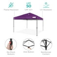 Best Choice Products 12'x12' Easy Setup Pop Up Canopy, Shade, Wheeled ...