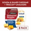Great Value Craveable Combos Snack Trays with Sharp Cheddar Cheese ...
